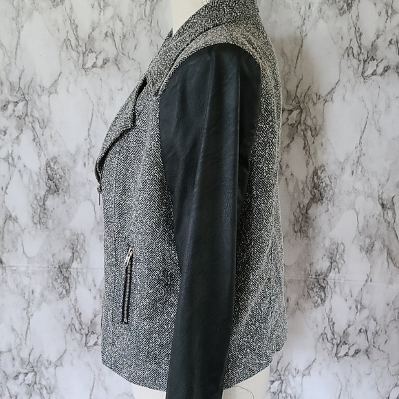 Anthropologie | Jackets & Coats | Anthro Daniel Rainn Tweed Moto Jacket ...